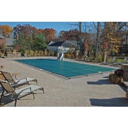 GREEN - GLI ProMesh Heavy Duty Pool Cover 25x50 Rectangle pools